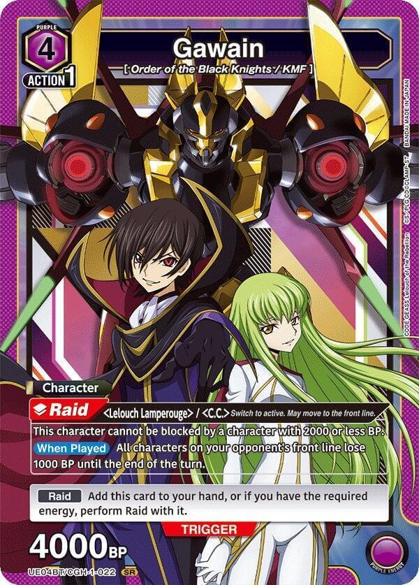UNION ARENA: New Decks in Code Geass — Joseph Writer Anderson