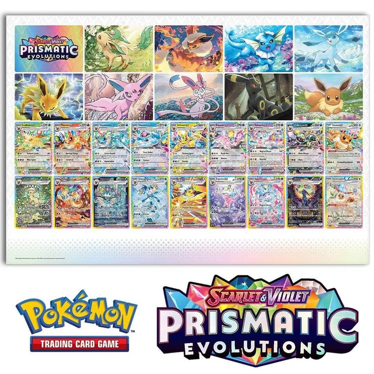 Pokemon TCG: Prismatic Evolutions Preview — Joseph Writer Anderson
