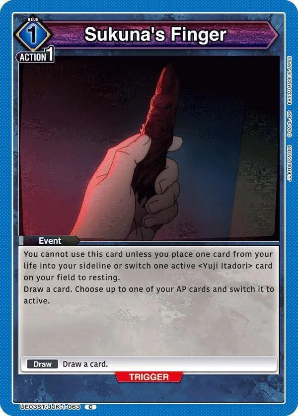 UNION ARENA: Blue Sukuna Deck List and Guide — Joseph Writer Anderson