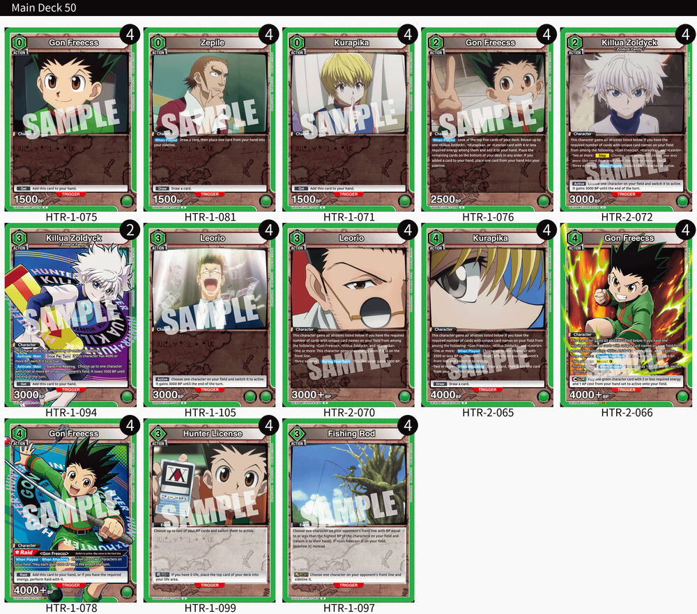 UNION ARENA: Every Hunter x Hunter Vol. 2 Deck, Ranked — Joseph Writer ...