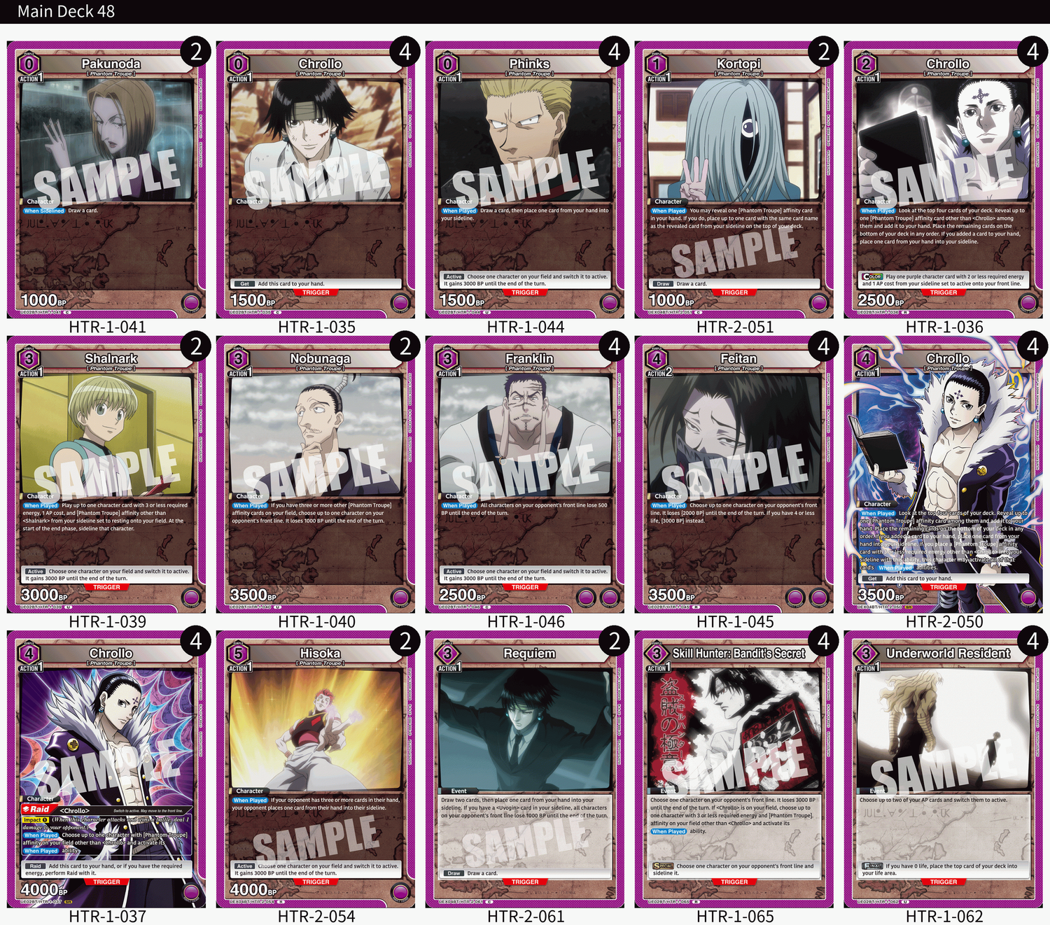 UNION ARENA: Every Hunter x Hunter Vol. 2 Deck, Ranked — Joseph Writer ...