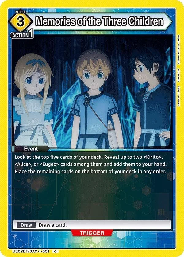 UNION ARENA: SAO Integrity Knights Deck List and Guide — Joseph Writer ...