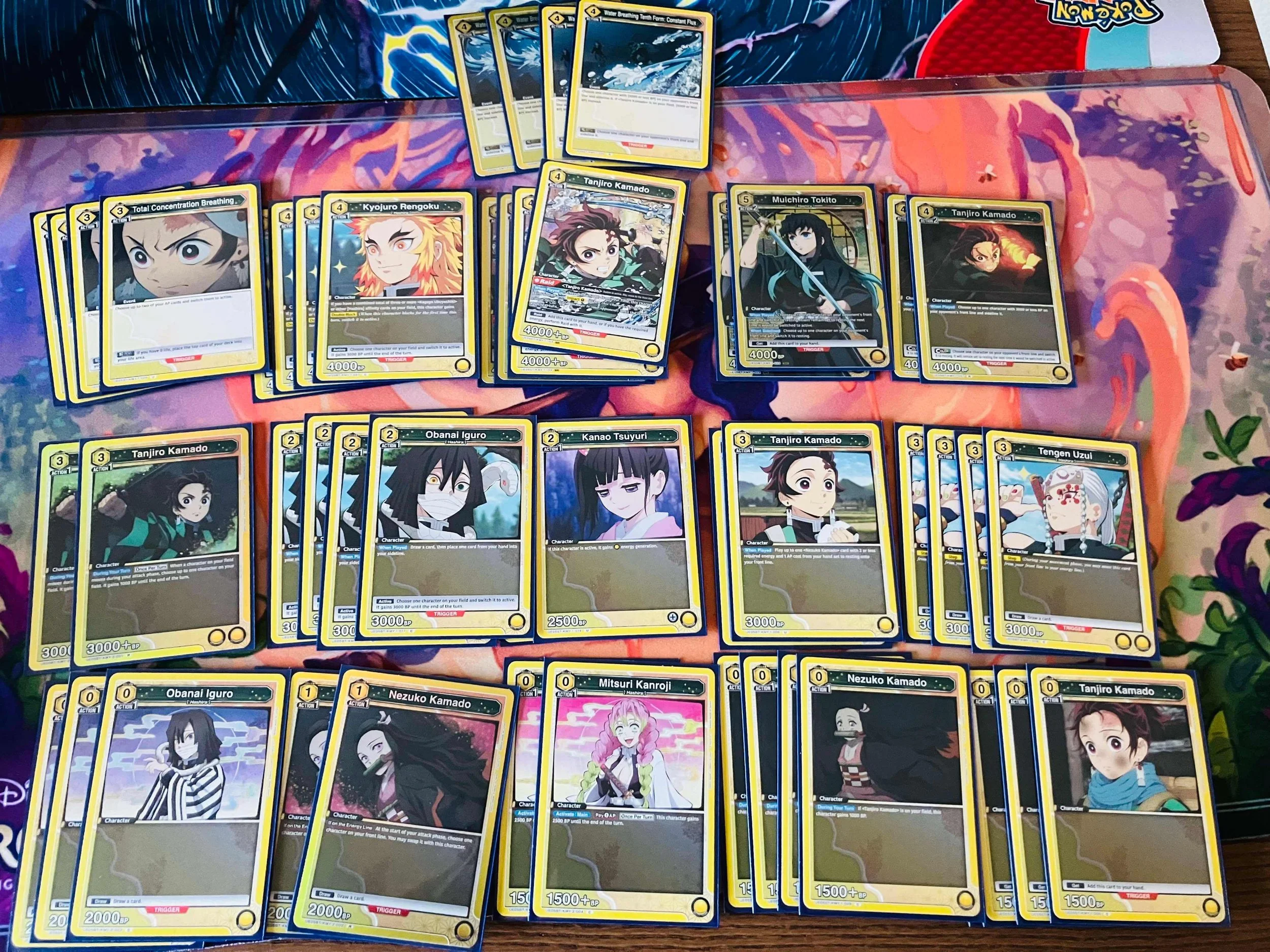 UNION ARENA: Demon Slayer Yellow Starter Deck Upgrade Guide — Joseph ...