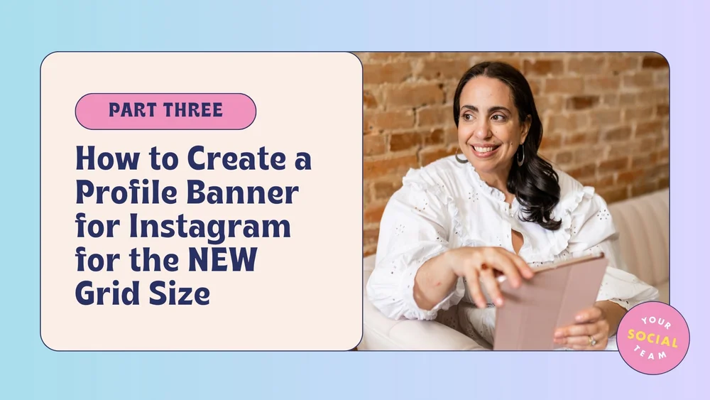 How to Create a Profile Banner for Instagram (2025 Instagram Grid Size ...