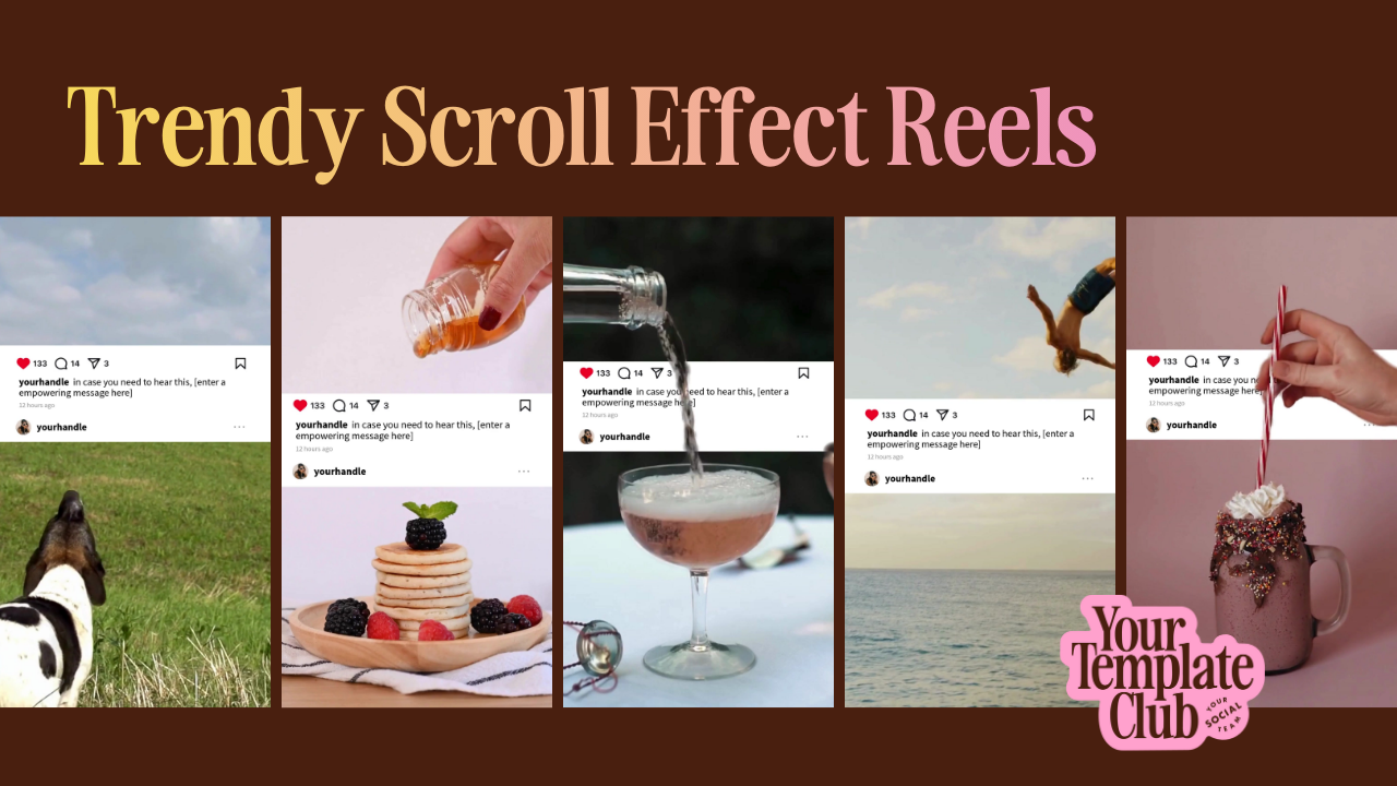 Reels — Our Canva Templates For Instagram — Your Social Team