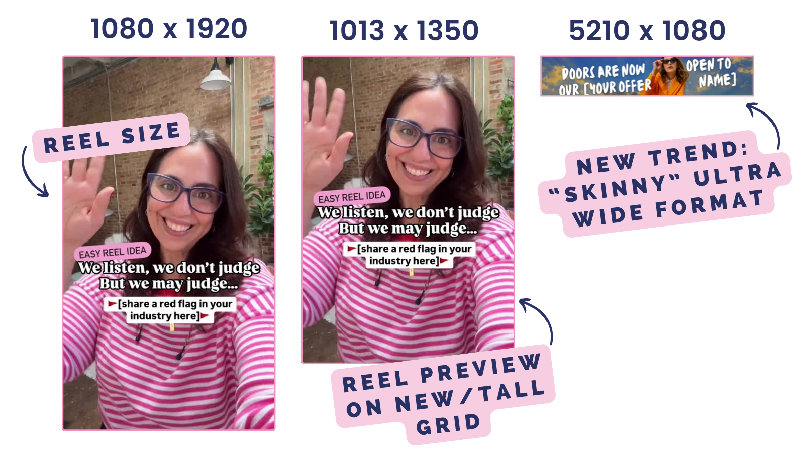 The Ultimate Instagram Sizing Guide for 2025 to adapt Your Content for the new Instagram Grid ...