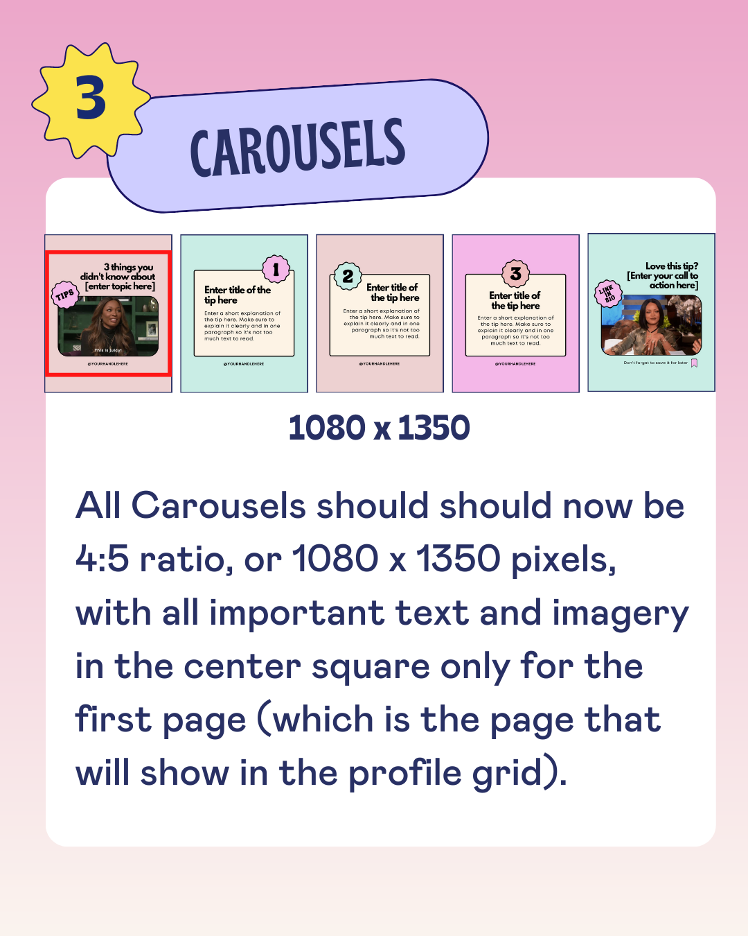 New Updated Instagram Sizing Guide (July 2022) - Use these sizes when ...