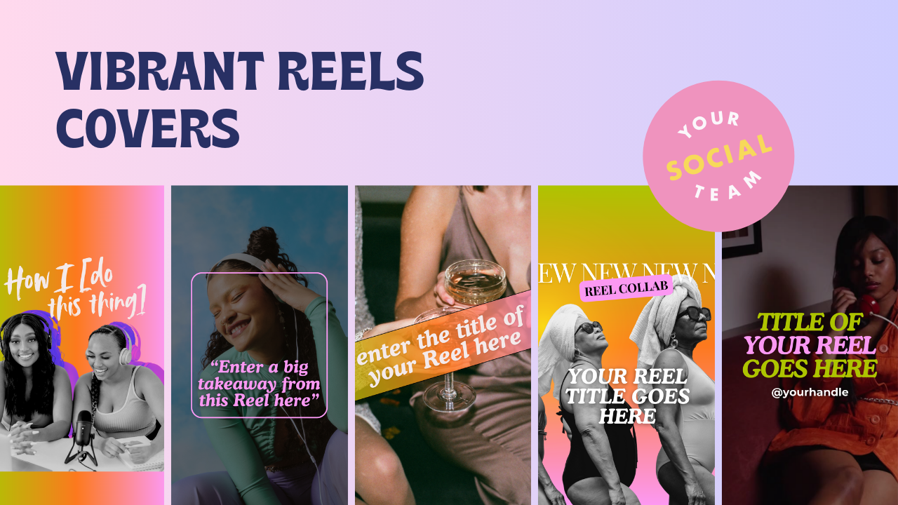 Free Reels Covers Templates | Elevate Your Reels — Get Started Now ...