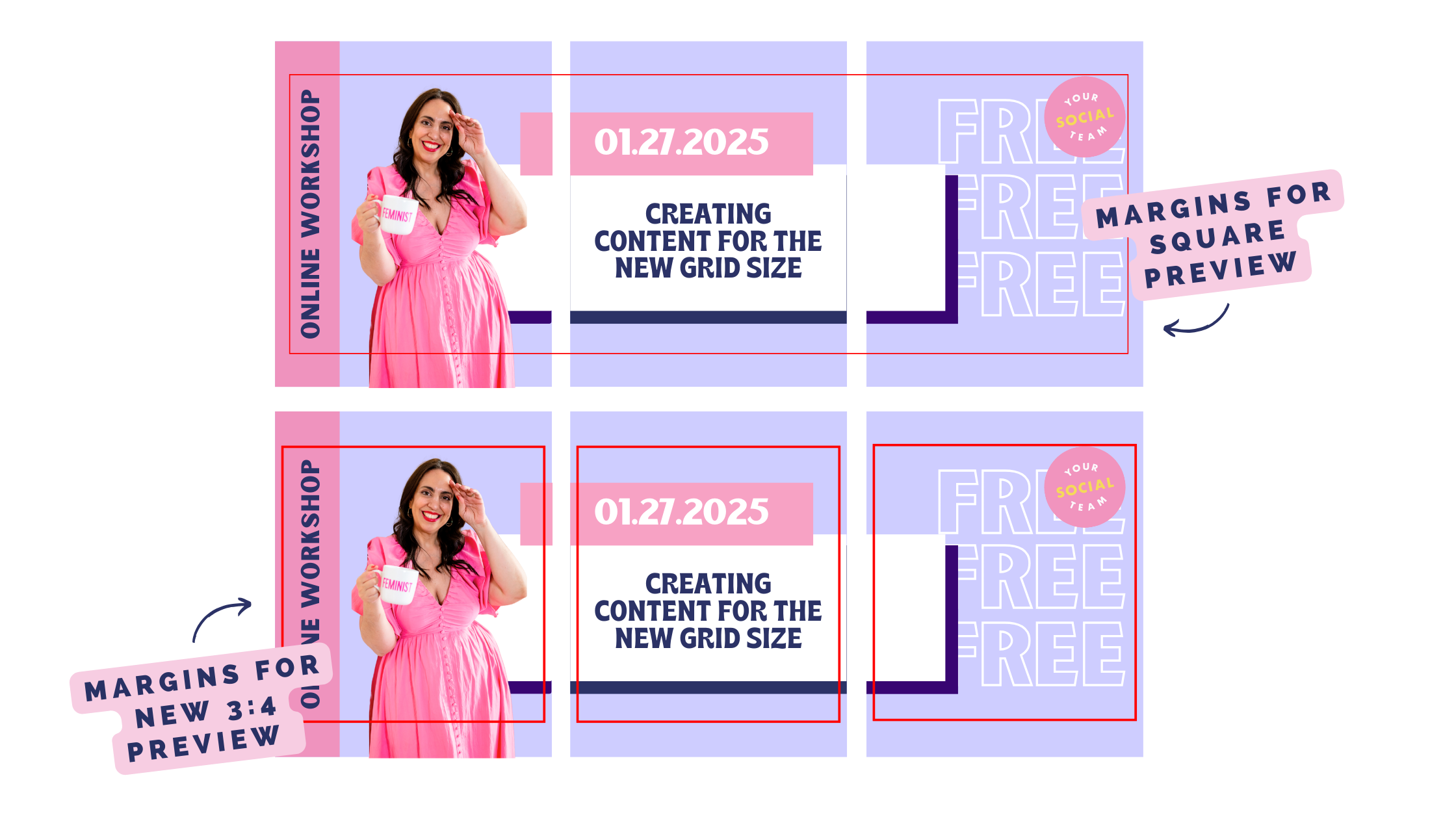How to Create a Profile Banner for Instagram (2025 Instagram Grid Size ...