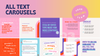 All Text Carousels — Your Social Team