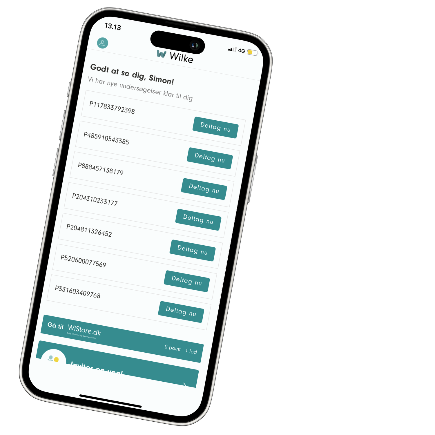 Wilke Panel App I Bliv belønnet for at dele din mening