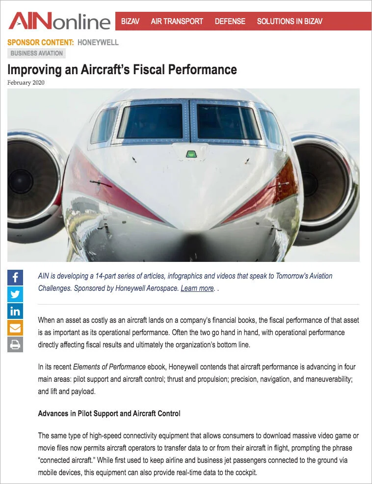 Digital Marketing Solutions for an Aviation Audience | AIN Media Group ...