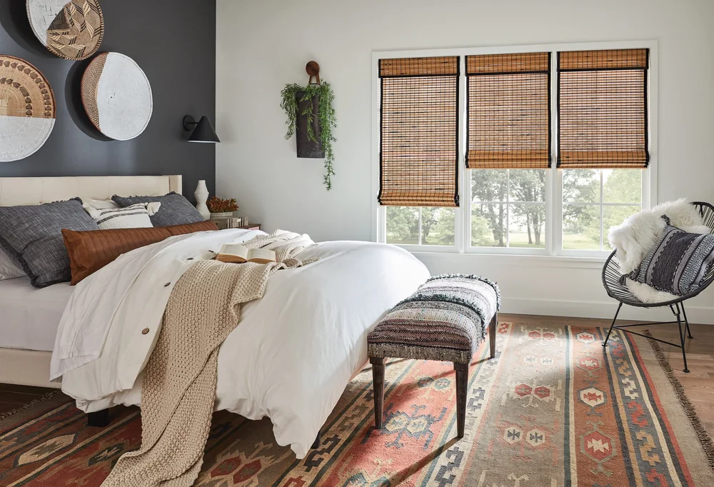 Natural Woven Shades | Eco-Chic Window Treatments by Rockwood Shutters ...