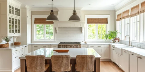 Natural Woven Shades | Eco-Chic Window Treatments by Rockwood Shutters ...