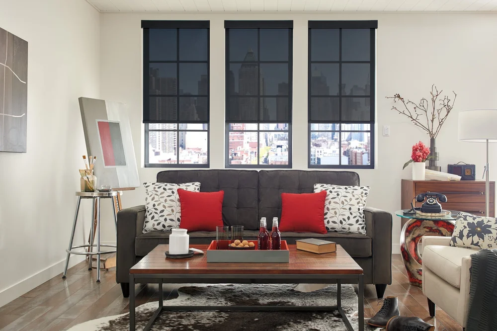 Custom Layered Shades | Modern Light Control by Rockwood Shutters ...