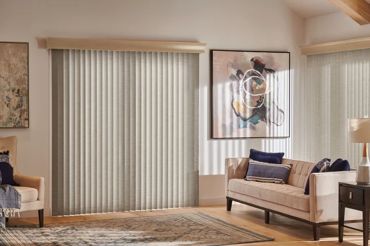 Custom Vertical Blinds & Shades | Stylish Vertical Solutions | Rockwood ...