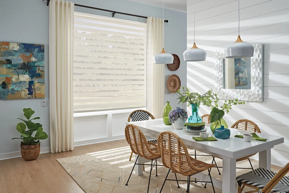 Custom Layered Shades | Modern Light Control by Rockwood Shutters ...