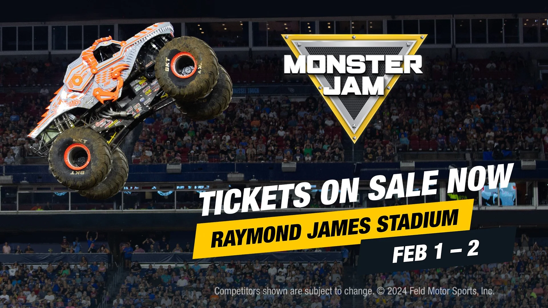 Maps — Raymond James Stadium