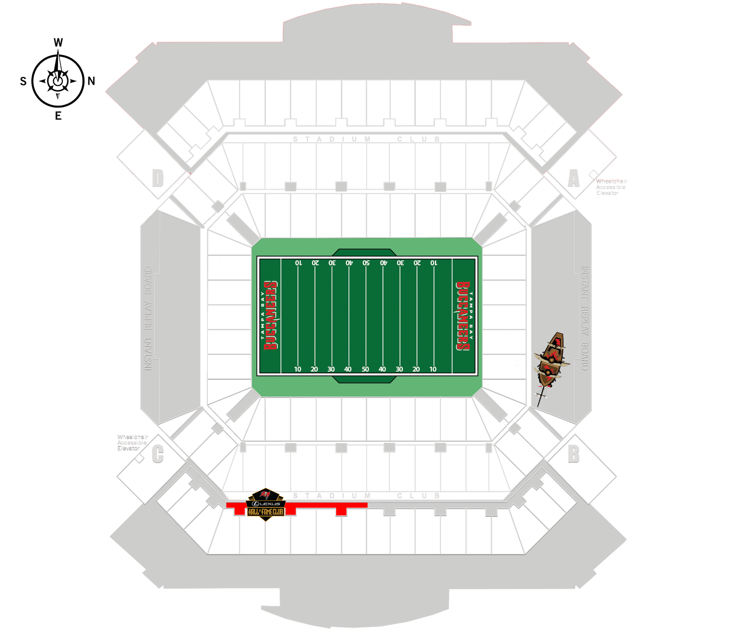 Lexus Club — Raymond James Stadium