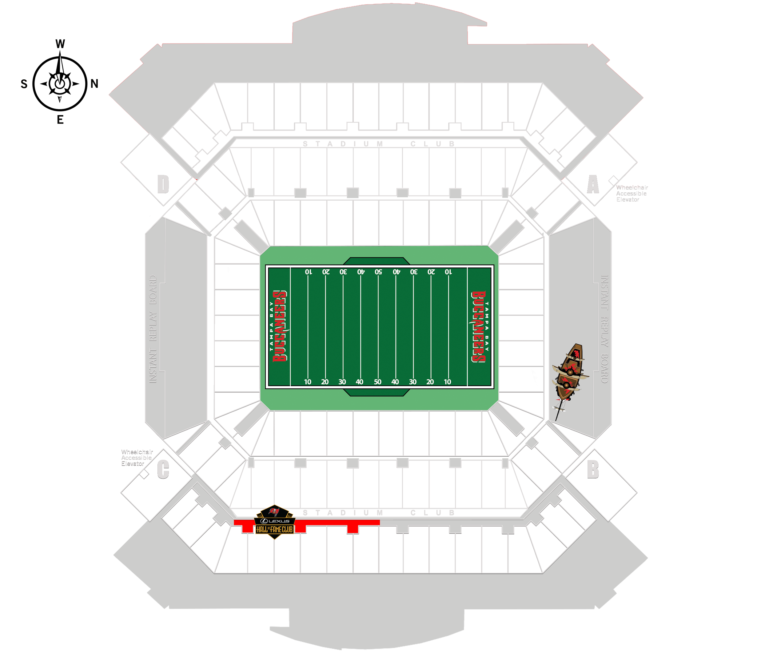Lexus Club — Raymond James Stadium