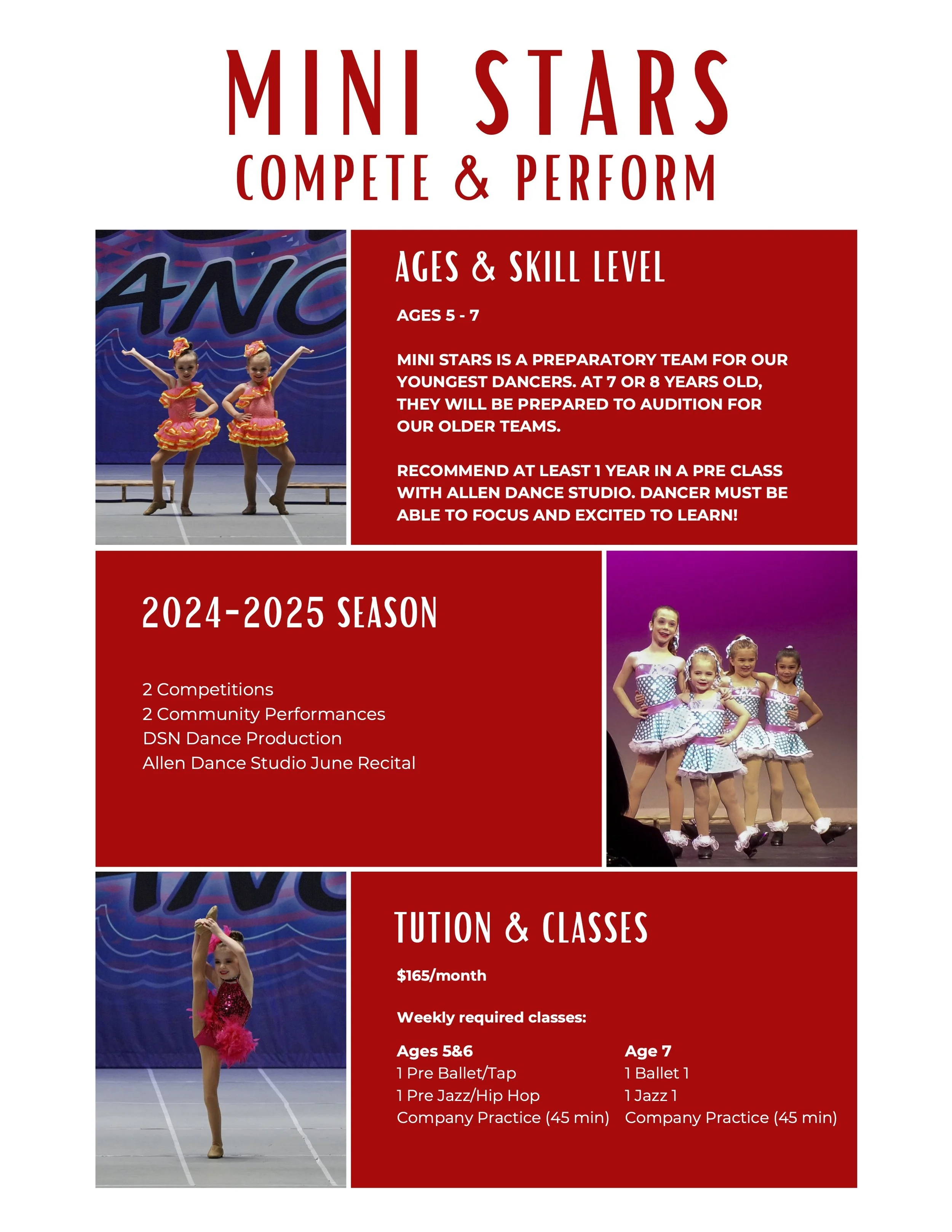 Competitive Company — Allen Dance Studio