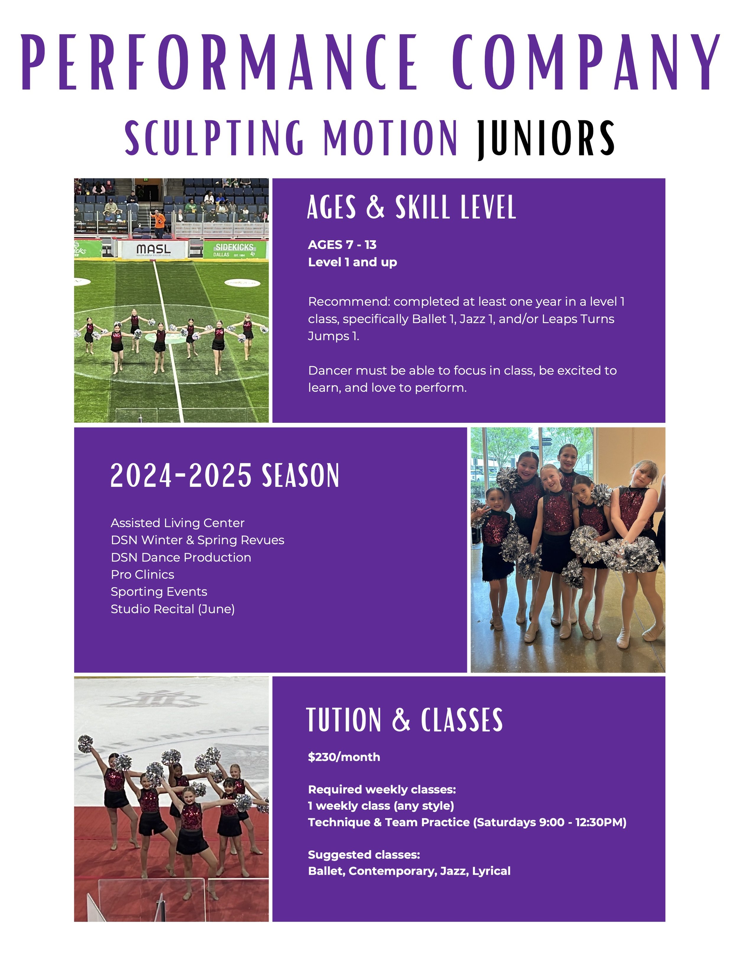 Performance Company — Allen Dance Studio