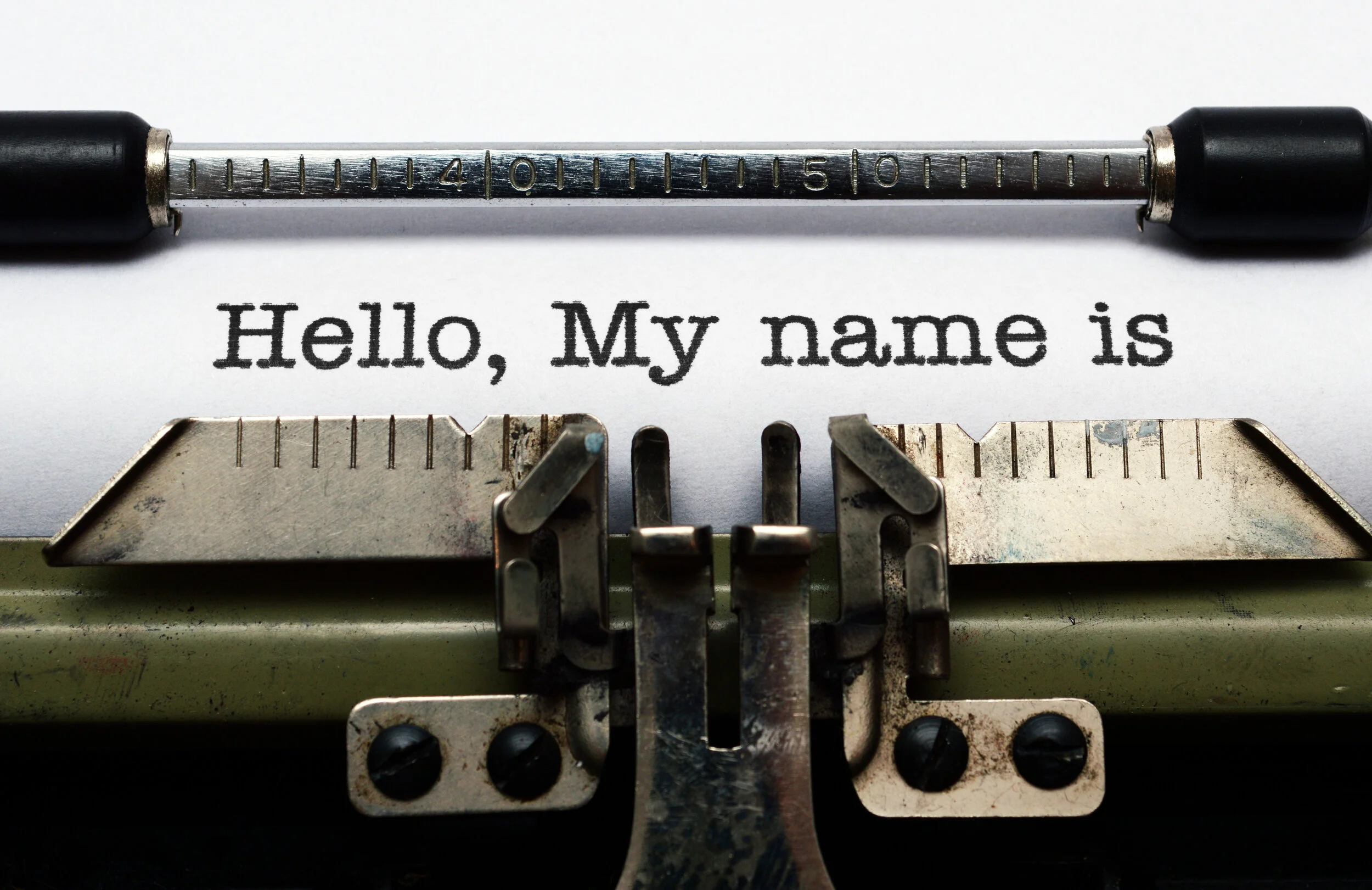 What’s in a name? Pretty much everything. — Careers Done Write