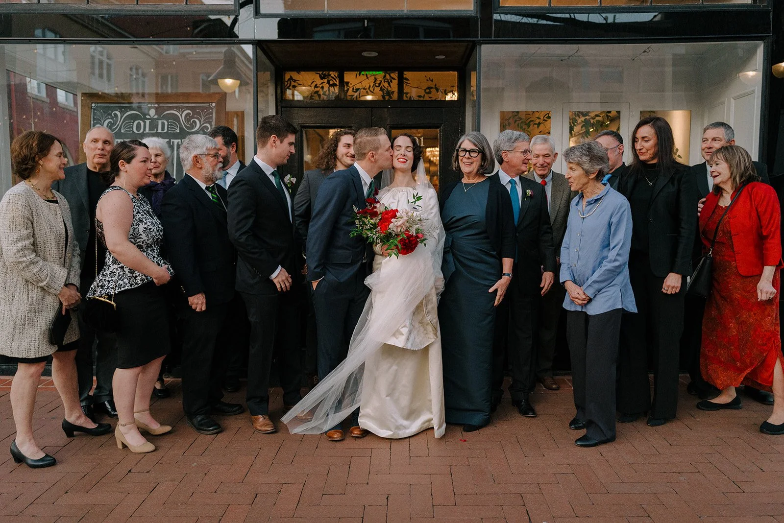 Retro Wedding at the Old Metropolitan Hall in Charlottesville, VA ...