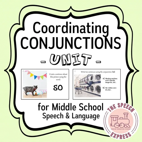 Put A Finger Down If: Winter-Themed Conjunctions Activity — The Speech ...
