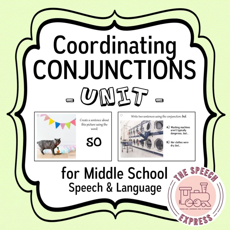 Put A Finger Down If: Winter-Themed Conjunctions Activity — The Speech ...