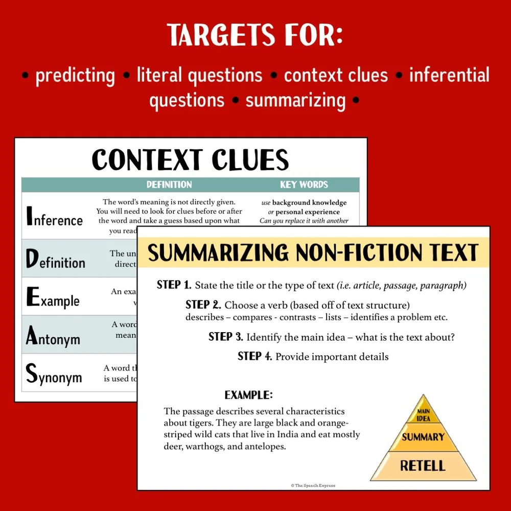 Whose Shoes Inferencing Activity — The Speech Express