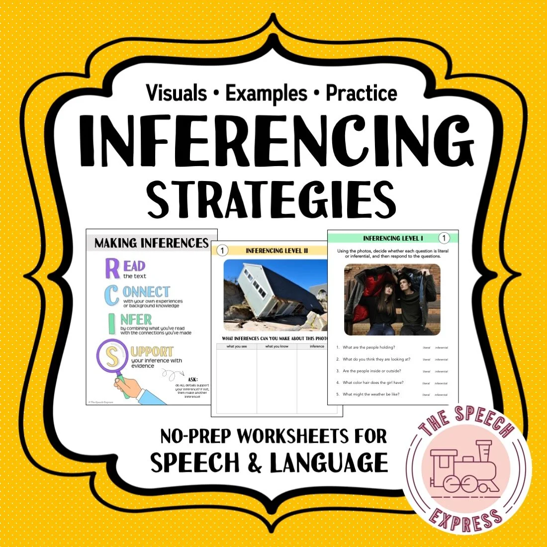 Whose Shoes Inferencing Activity — The Speech Express
