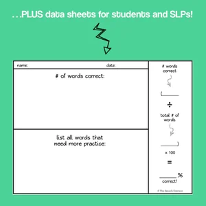 Articulation Word Ring: Sound-Loaded /S/ Sentences — The Speech Express