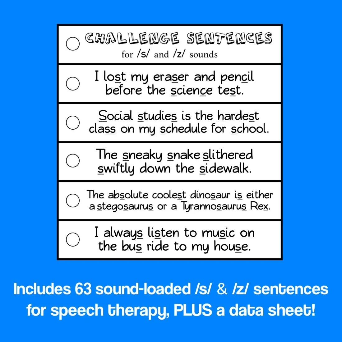 Articulation Word Ring: Sound Loaded /R/ Words — The Speech Express
