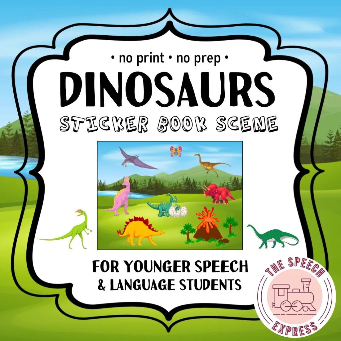 Sticker Book Scene: Galaxy! — The Speech Express