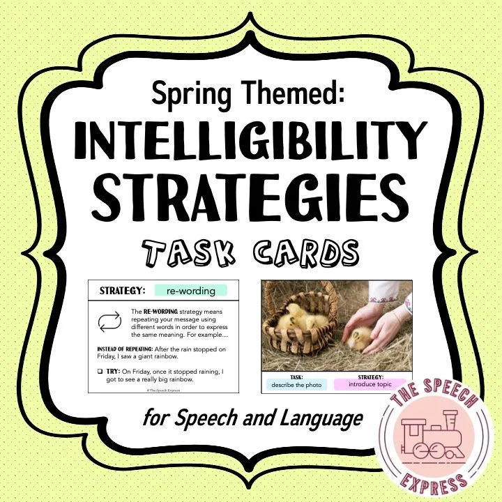 Intelligibility Strategies, Rubrics, and Rating Scales — The Speech Express