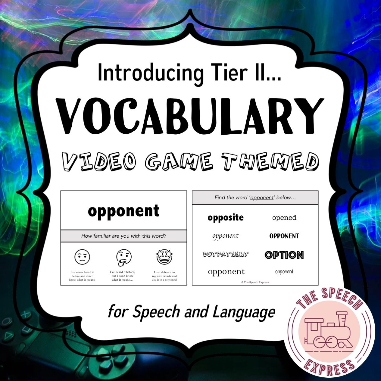 Vocabulary in Context: Strategy-Based Task Cards — The Speech Express