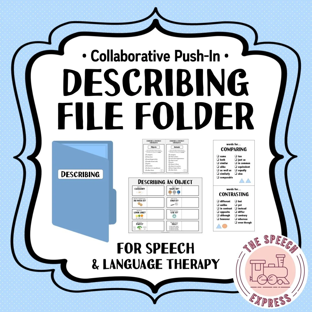 Leveled Category Cards — The Speech Express