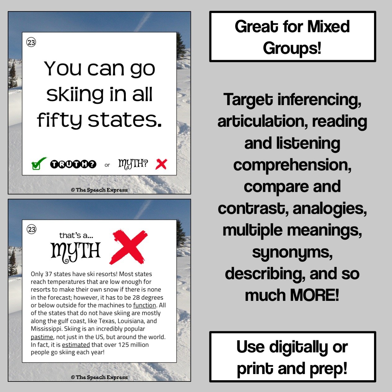 Intelligibility Strategies Task Cards: Leveled Practice — The Speech ...