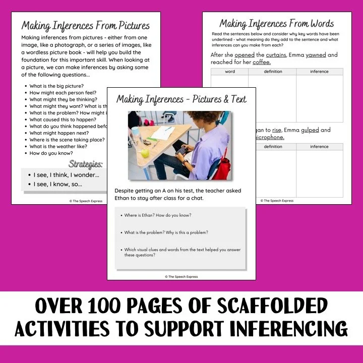 Vocabulary Strategies for Middle School Speech and Language Therapy ...