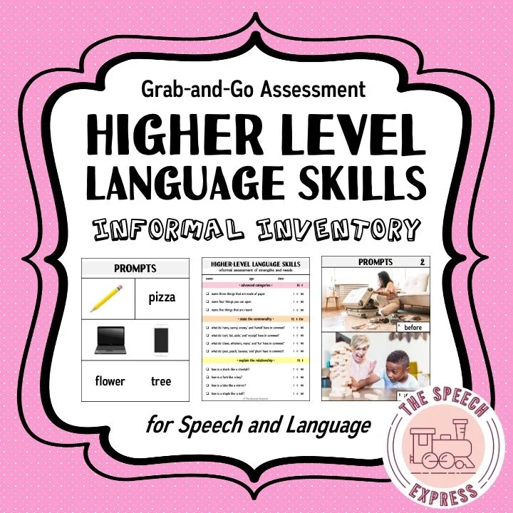 Semantic Relationships: Task Cards for Speech and Language — The Speech ...