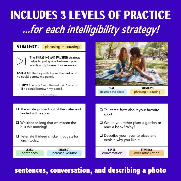Intelligibility Strategies, Rubrics, and Rating Scales — The Speech Express