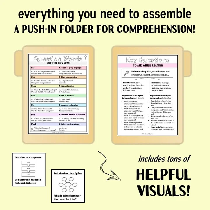 Reading Comprehension Strategies and Graphic Organizers — The Speech ...