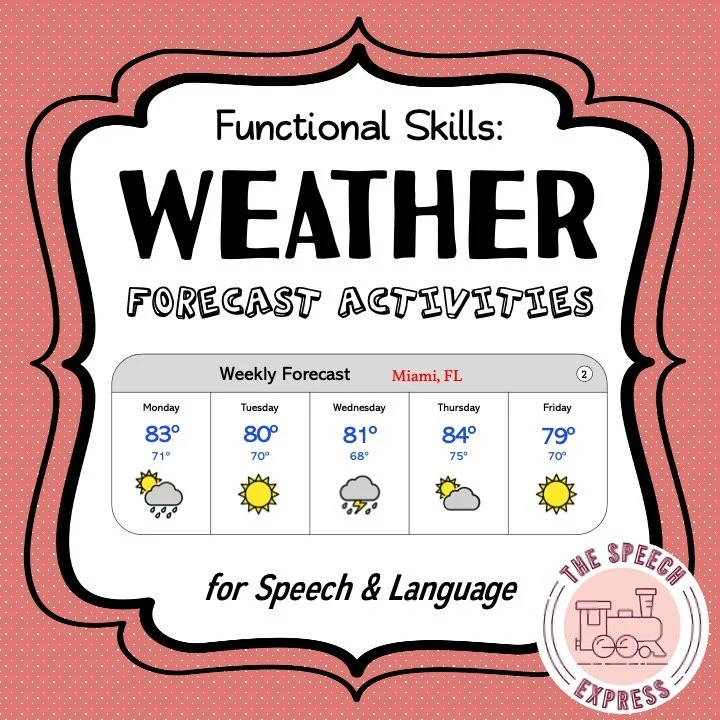 GROCERY: Functional Skills Unit for Speech and Language — The Speech ...