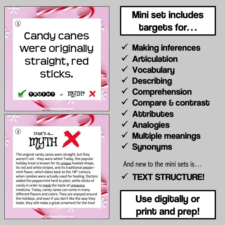 Put A Finger Down If: Winter-Themed Conjunctions Activity — The Speech ...
