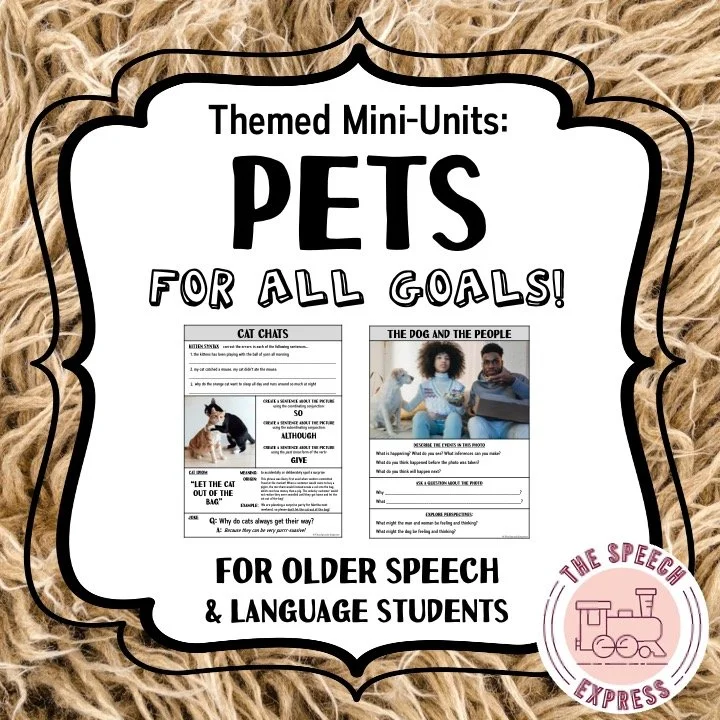 PIRATES: No-Prep Themed Mini Unit — The Speech Express