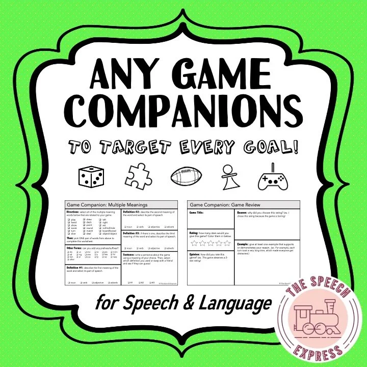 Intelligibility Strategies Task Cards: Leveled Practice — The Speech ...