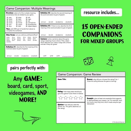 Vocabulary Strategies for Middle School Speech and Language Therapy ...