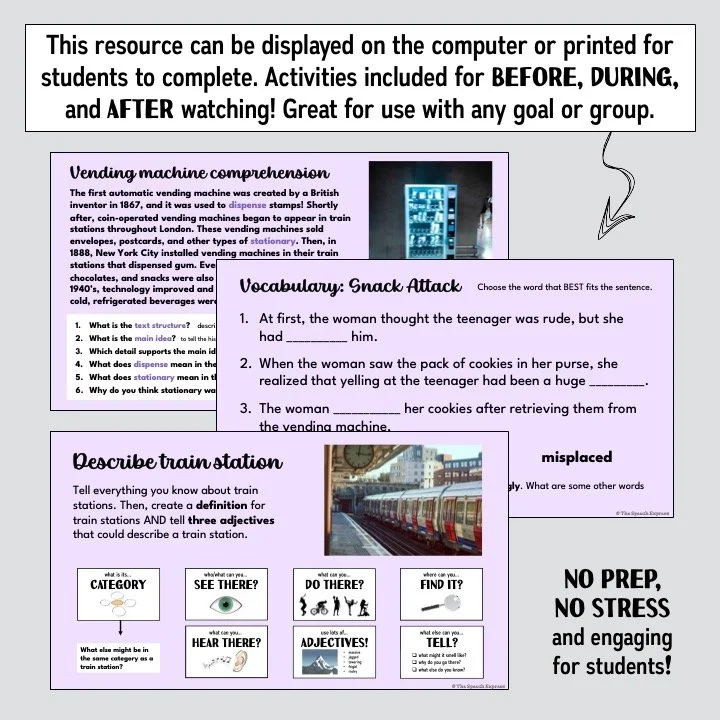 Strategies for Making Inferences: Introduction to Inferences Workbook ...