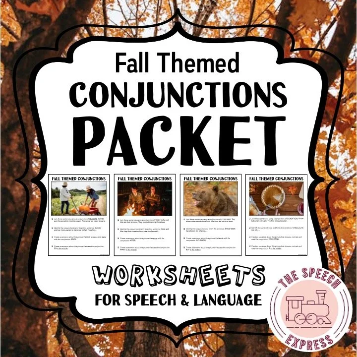 Put A Finger Down If: Conjunctions — The Speech Express